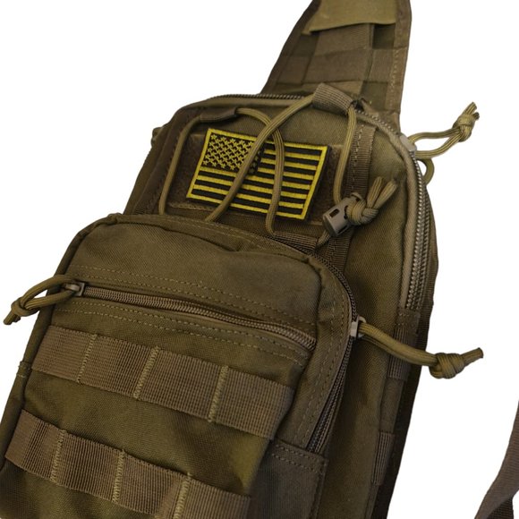 sroushaa | Bags | Tactical Sling Backpack Rover Shoulder Sling Pack ...